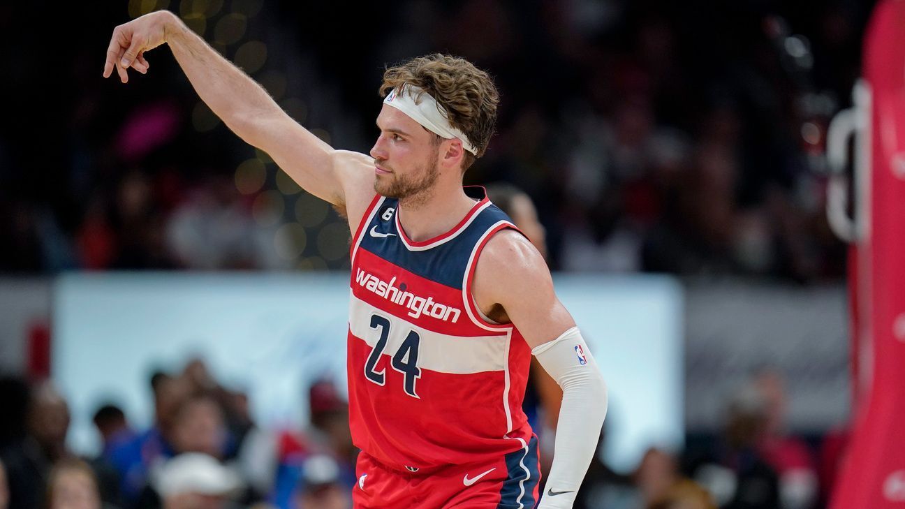 Wizards, Corey Kispert agree to 4-year, $54M extension - ESPN