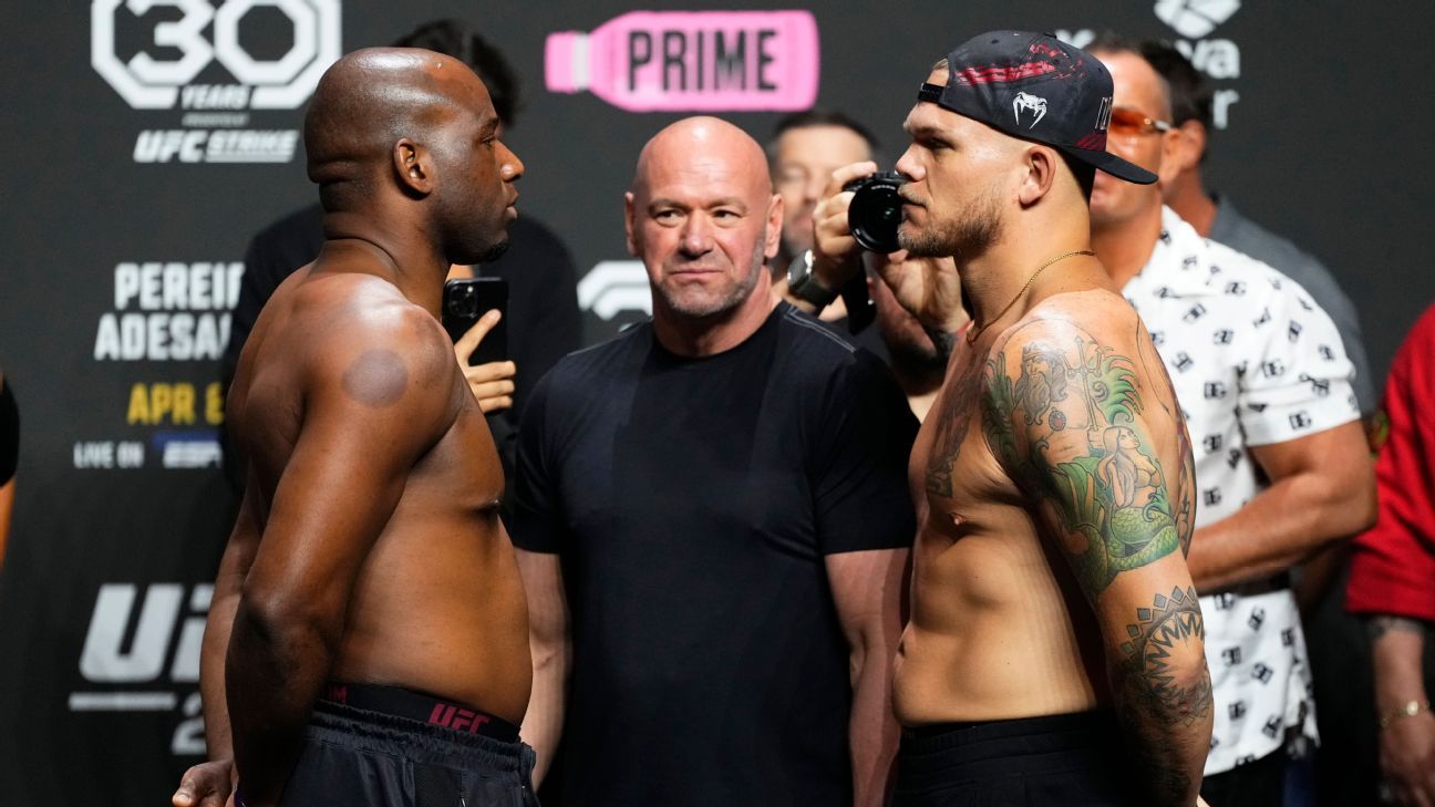 Luta do card preliminar do UFC 287 é cancelada; veja motivo - ESPN