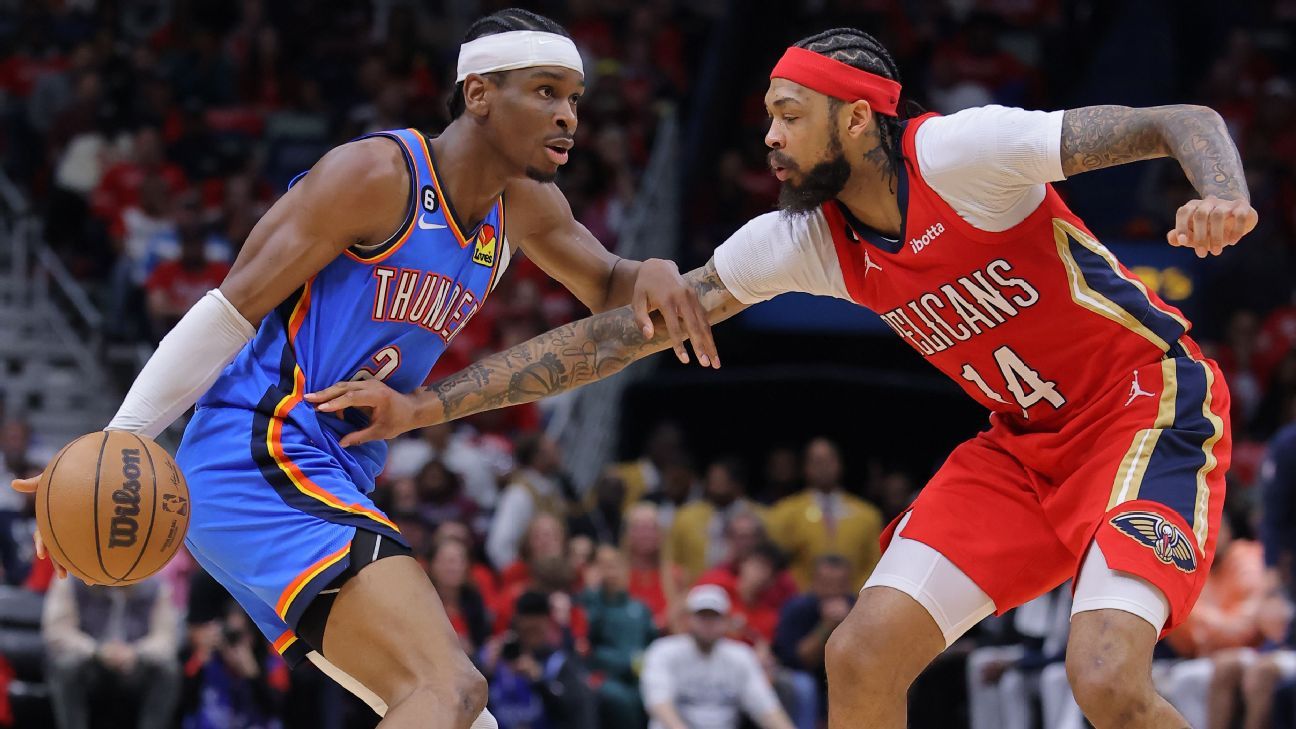 NBA: Thunder bate Pelicans e pega Wolves por vaga nos playoffs - ESPN