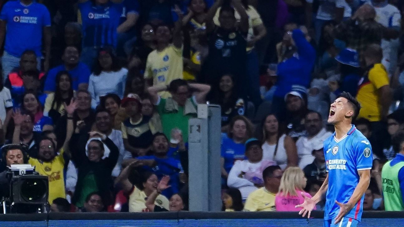 Afición del América recordó goleada a Cruz Azul con cántico "¡siete ...