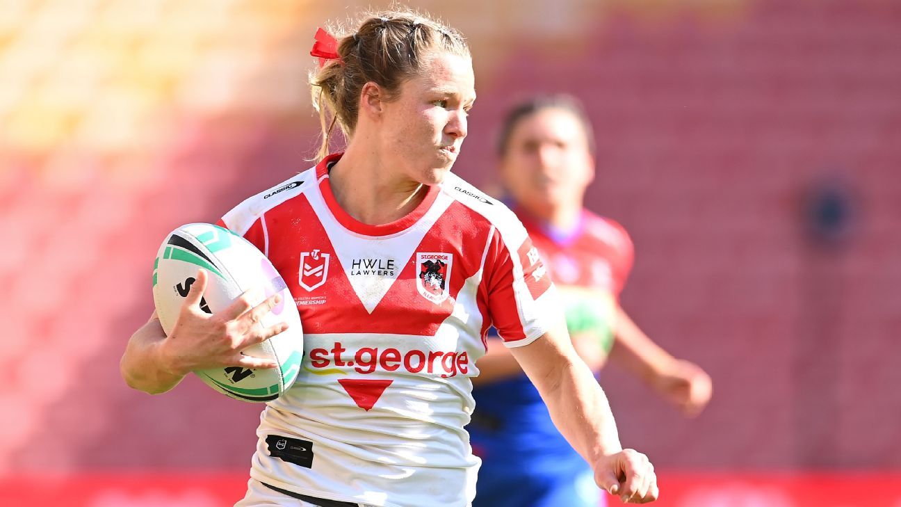 Cross-code NRLW star Tonegato joins Sharks - ESPN