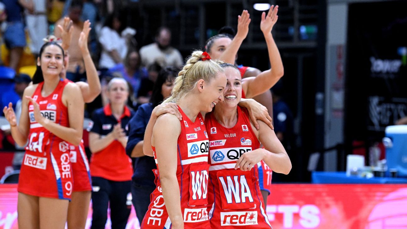 NSW Swifts stun Lightning in Super Netball thriller - ESPN