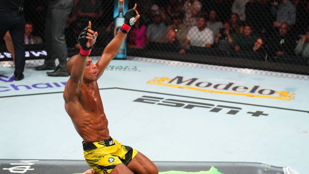 Edson Barboza recebe prêmio de R$ 245 mil por nocaute no UFC Kansas ...