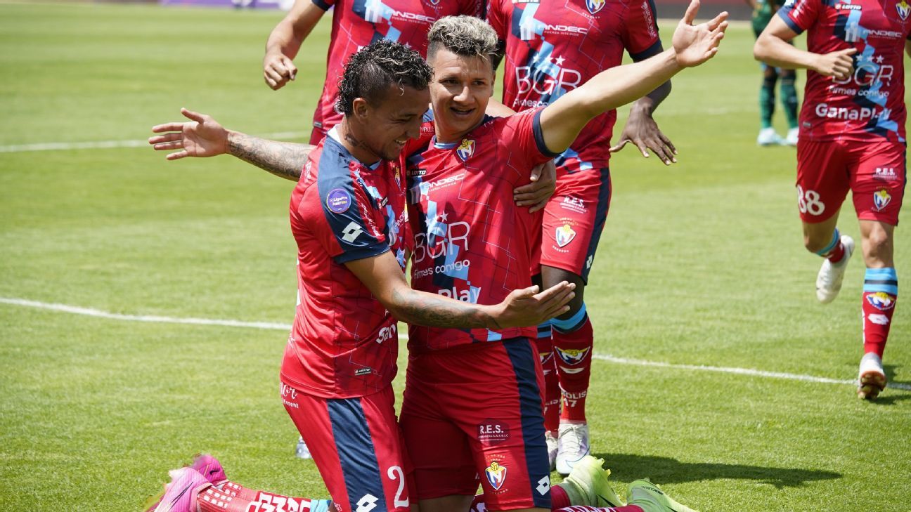 Brillante victoria de El Nacional 3-1 sobre Orense - ESPN