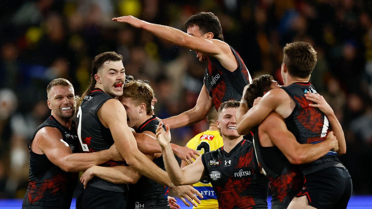 AFL Round 10 Durham the hero as Bombers score dream one-point win - ESPN