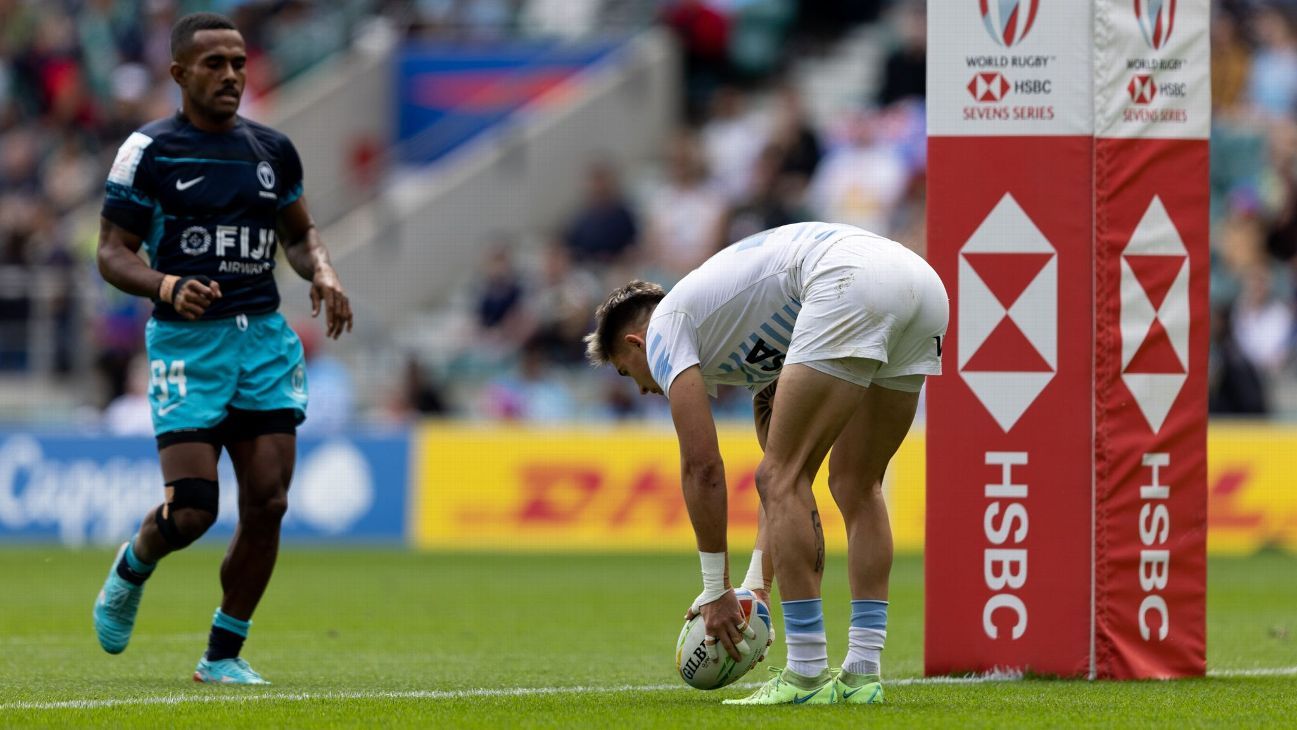 Marcos Moneta llegó a los 100 tries en Los Pumas 7's - ESPN