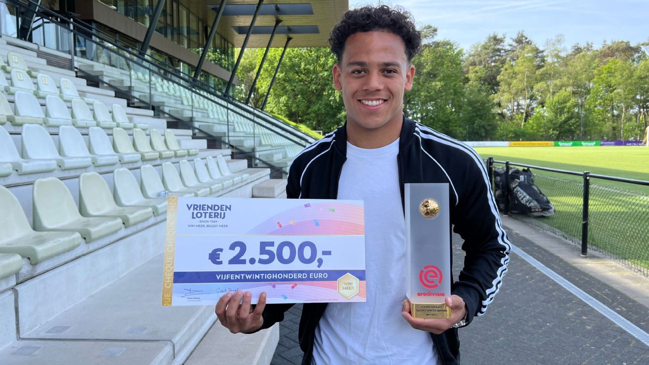 Million Manhoef Johan Cruijff Talent van de maand mei - ESPN