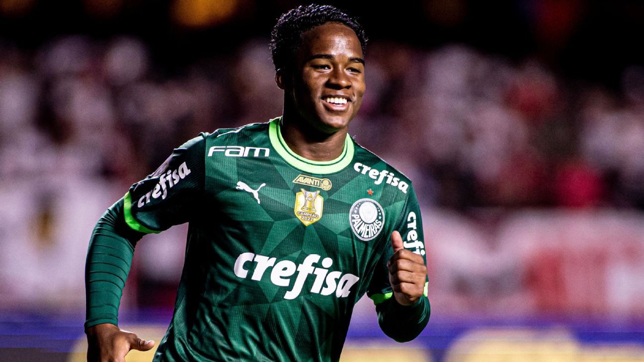 Jornal fala em 'semana dos sonhos' de Endrick após gols em Libertadores ...
