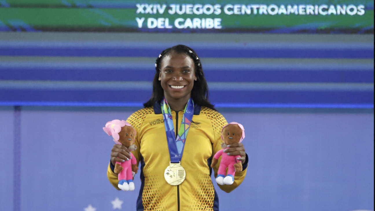 Yenny Álvarez Continúa Renaciendo En Las Pesas Y Da Otro Oro A Colombia En Centroamericanos Espn