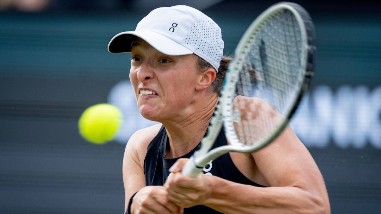 Iga Swiatek into Bad Homburg Open quarters with straight-sets win - ESPN