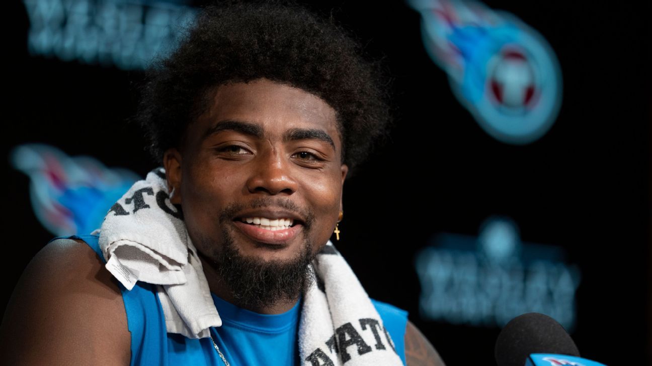 Titans 'content' with current wide receiver group - ESPN - Tennessee ...