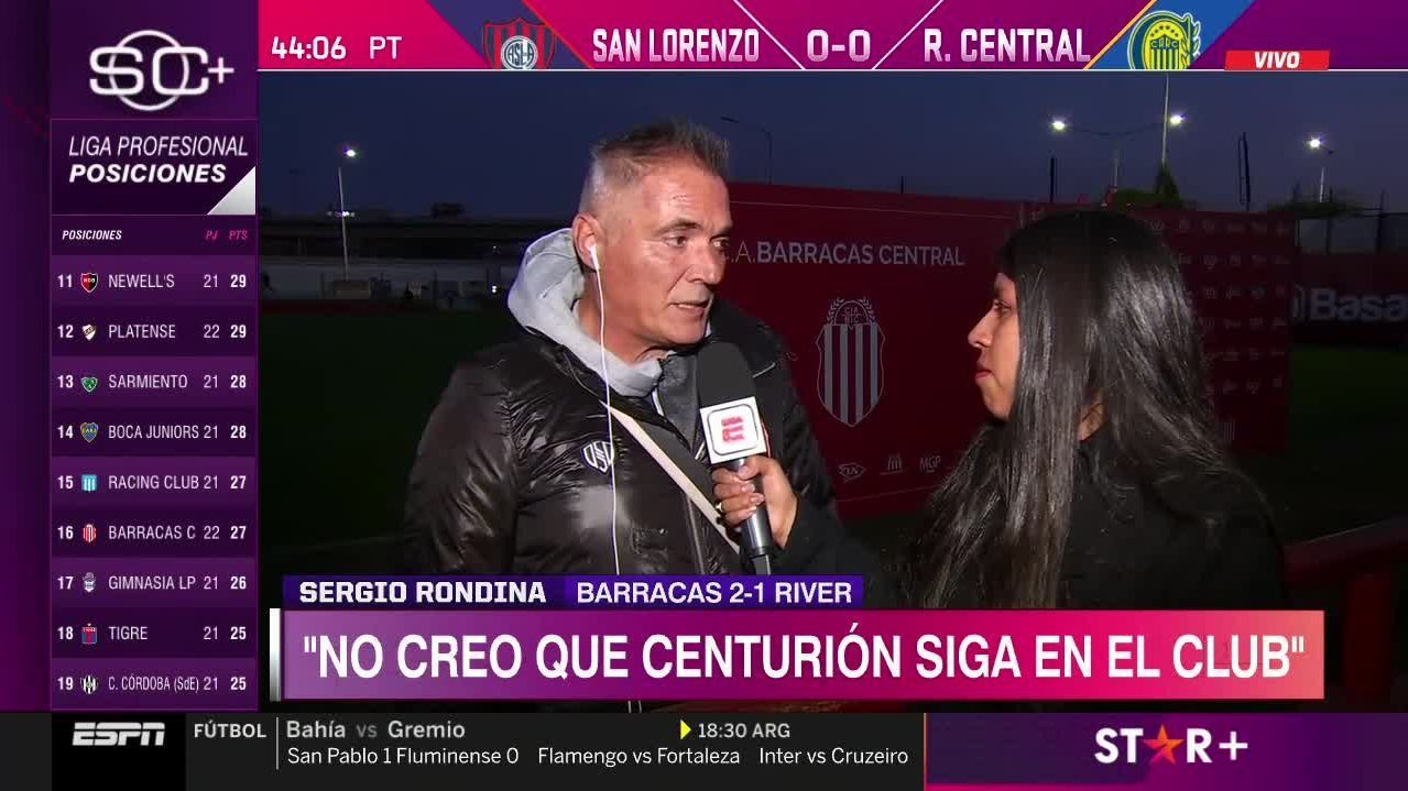 Sergio Rondina: "Tenemos orgullo y ganas de competir" - ESPN