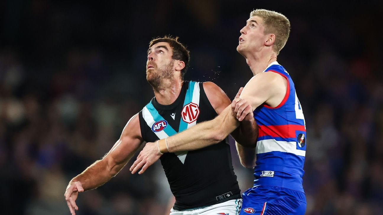 AFL Port Adelaide ruck Scott Lycett awaiting scan results on knee ...