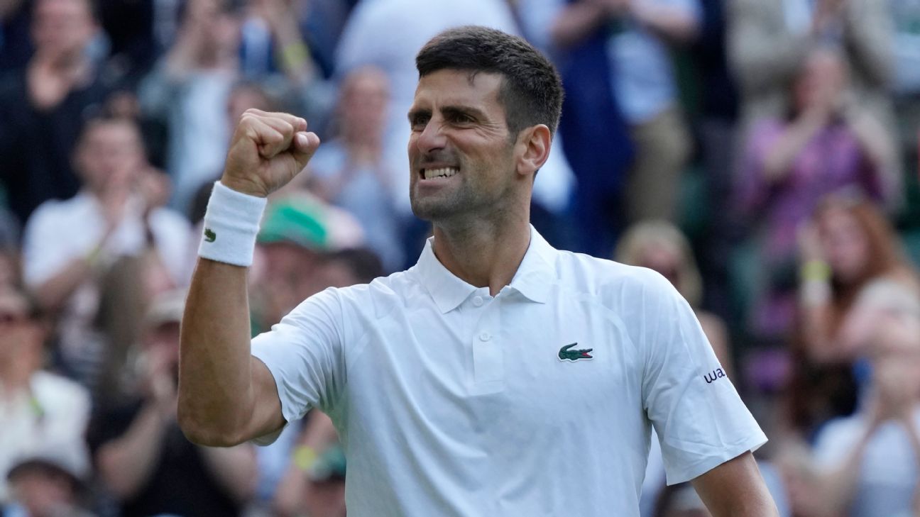 Novak Djokovic, Frances Tiafoe victorious at Wimbledon - ESPN