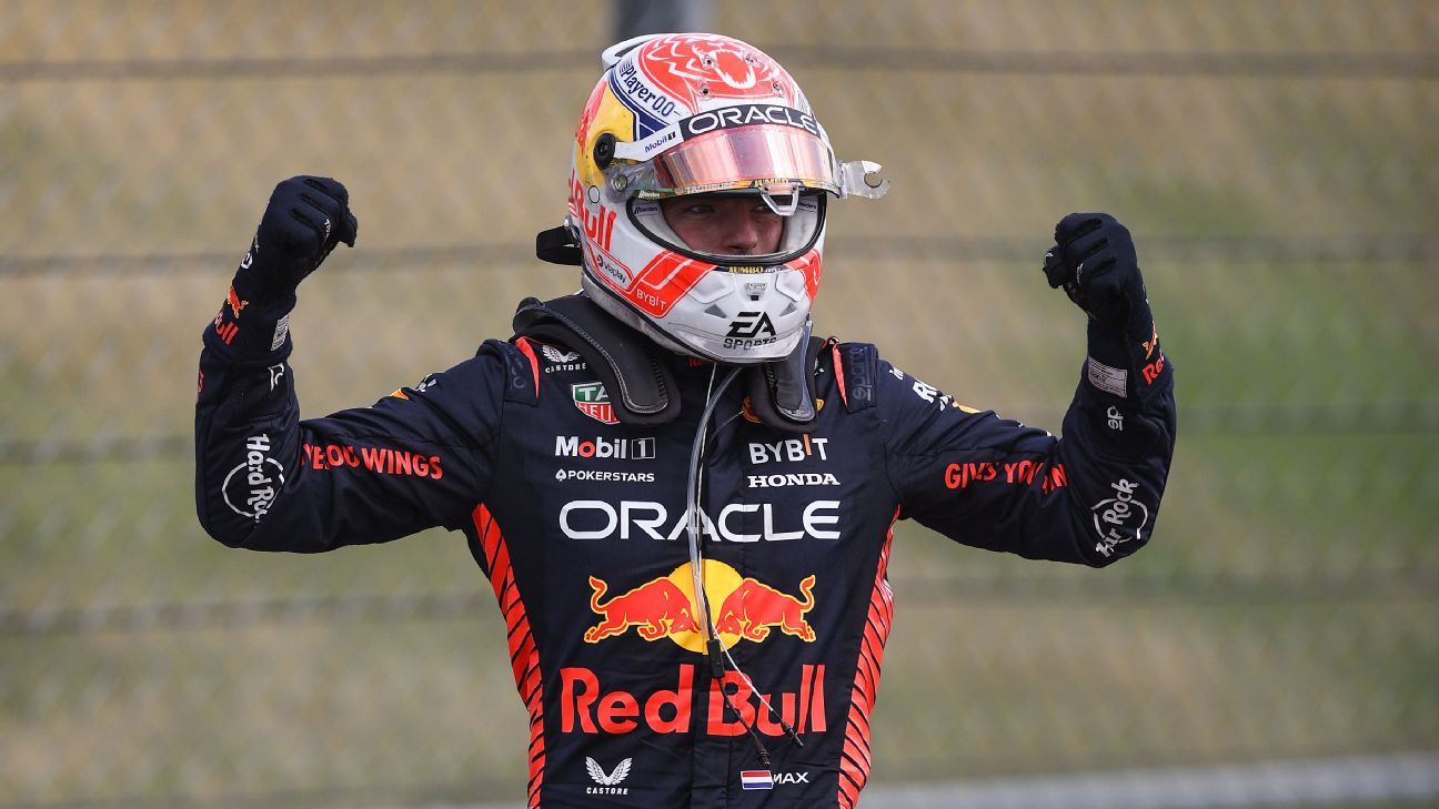 Red Bull claim 11th straight win to equal McLaren's '88 team - ESPN