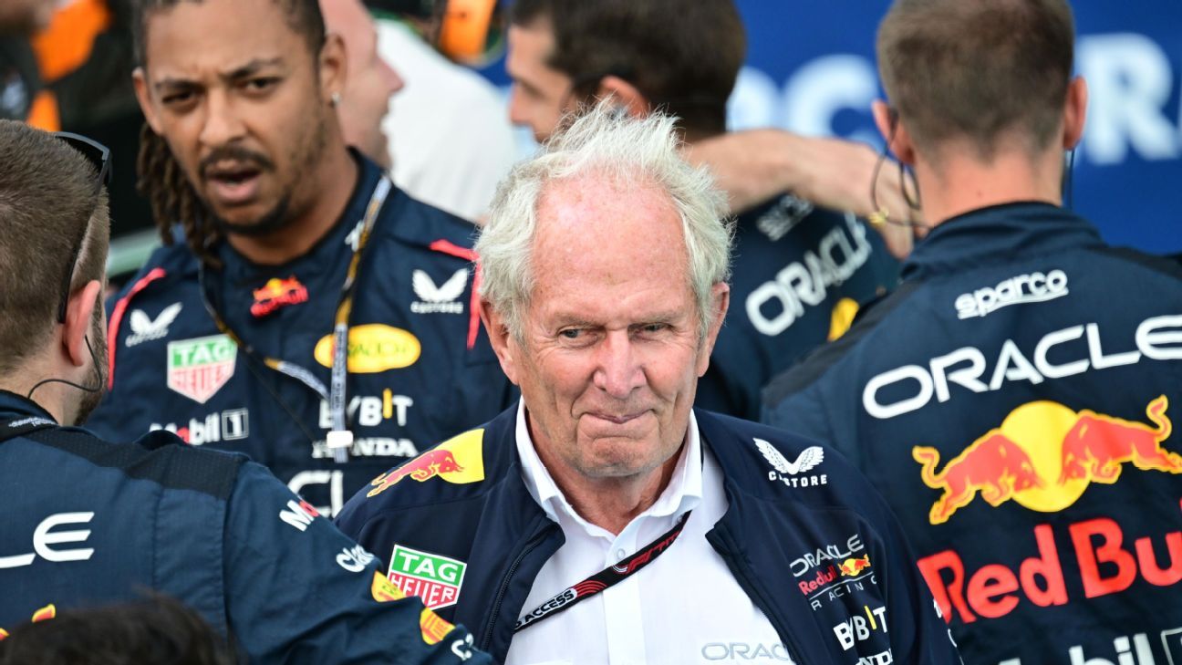 Helmut Marko celebra que Checo terminase delante de Alonso - ESPN