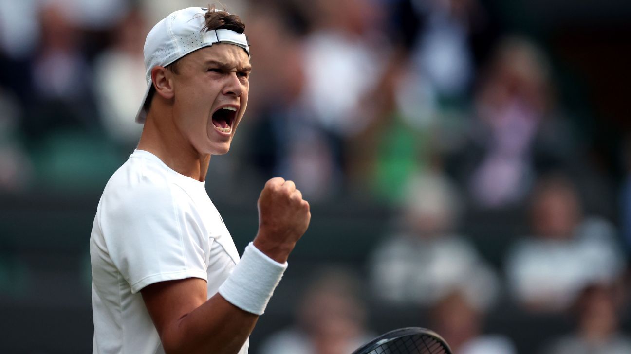 Rune sigue creciendo: primera vez en cuartos de final de Wimbledon - ESPN