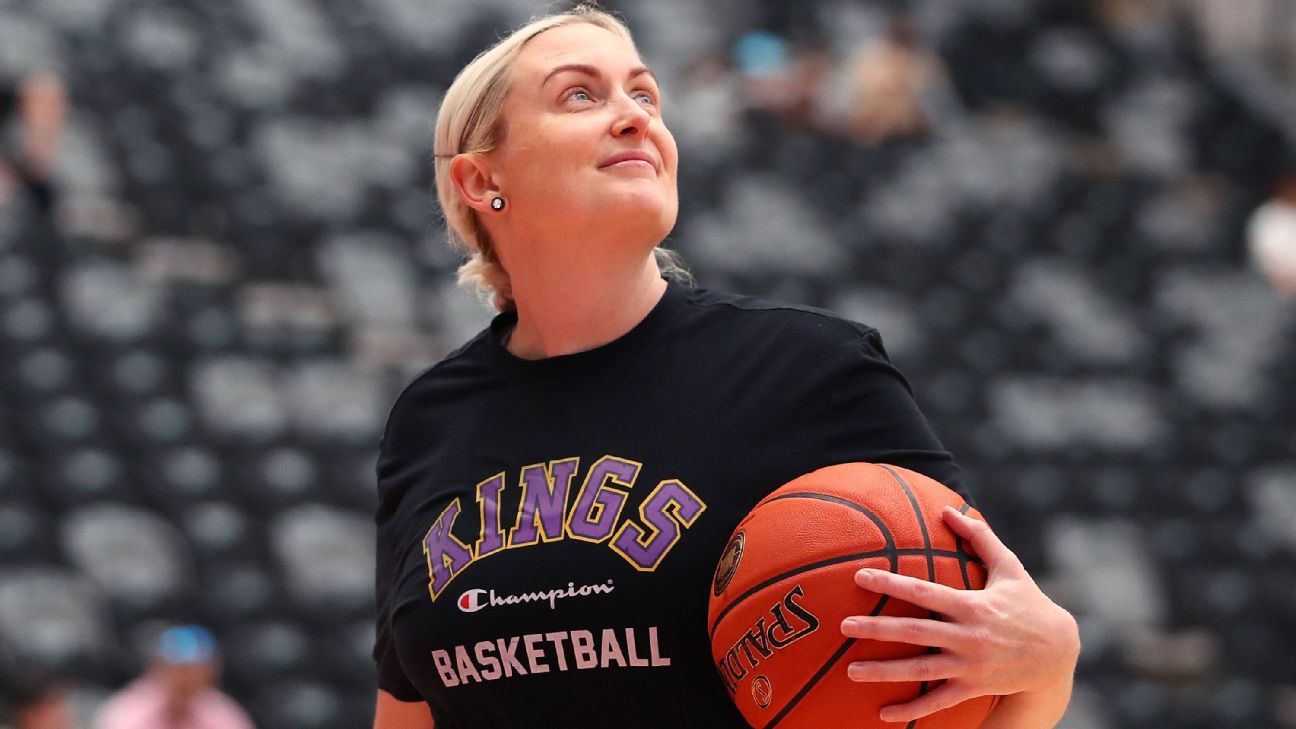 Fleur McIntyre absorbing everything with the Spurs during 'Wemby-mania ...