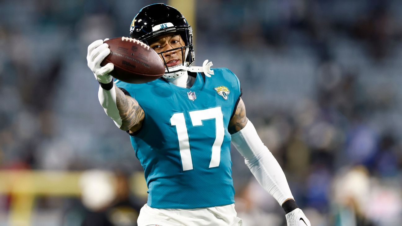 Evan Engram y Jaguars acuerdan tres años de contrato - ESPN