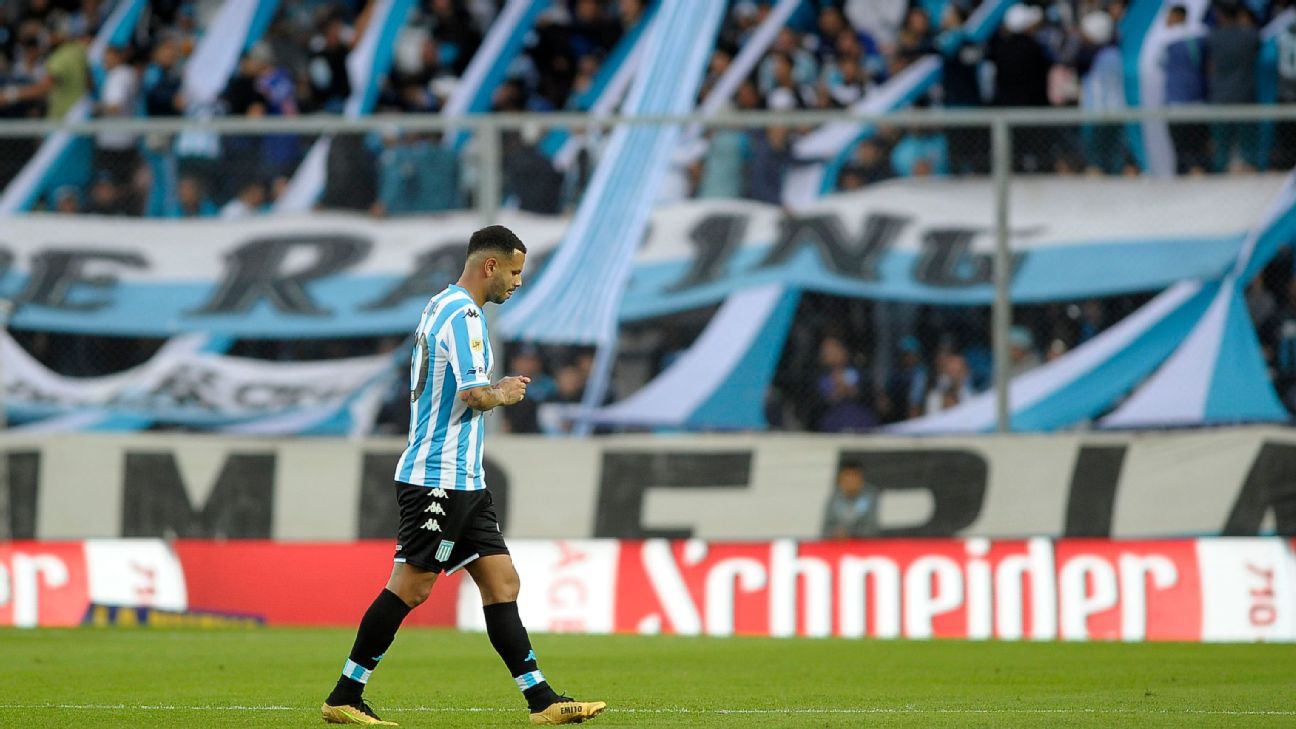 Edwin Cardona confesó que vivió un calvario personal en Racing - ESPN