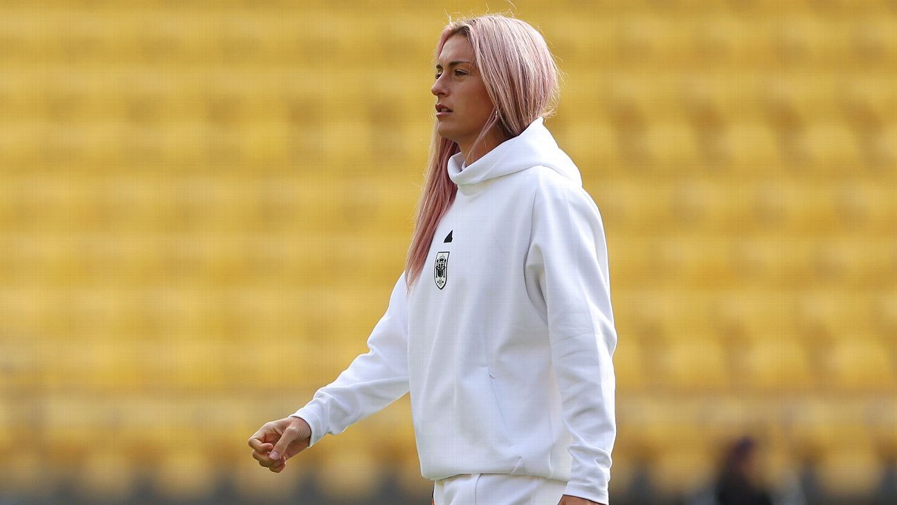 Alexia Putellas in line to play in Spain's WWC debut - ESPN