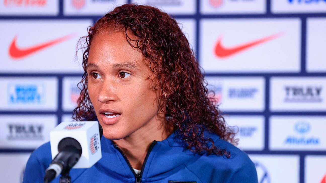 USWNT's Williams, Dunn share emotions after 'devastating' Auckland ...