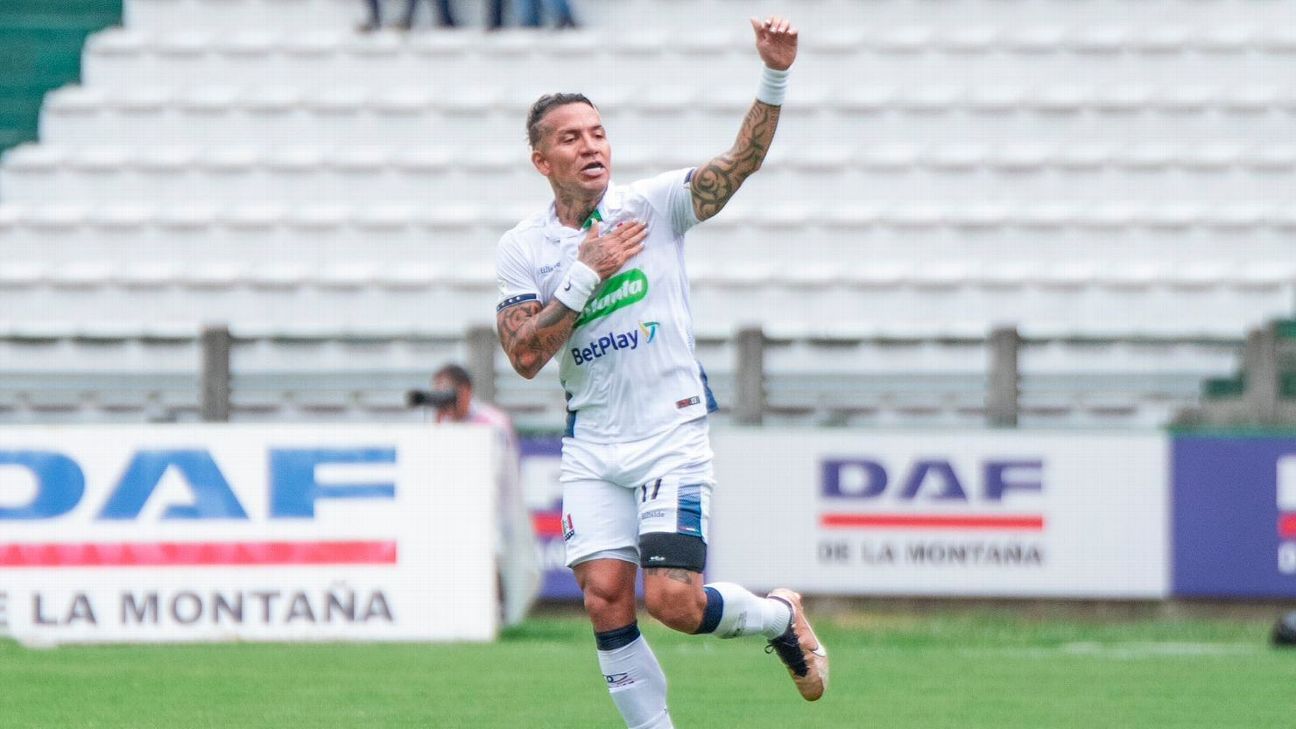 Dayro anotó y quedó a 2 goles del top 3 histórico del FPC - ESPN