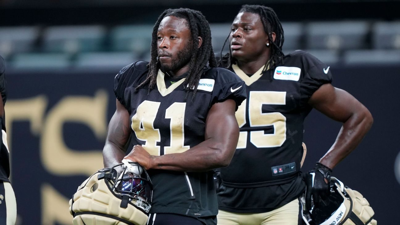 New Orleans Saints Roster Depth Concerns: Running Backs Alvin Kamara ...