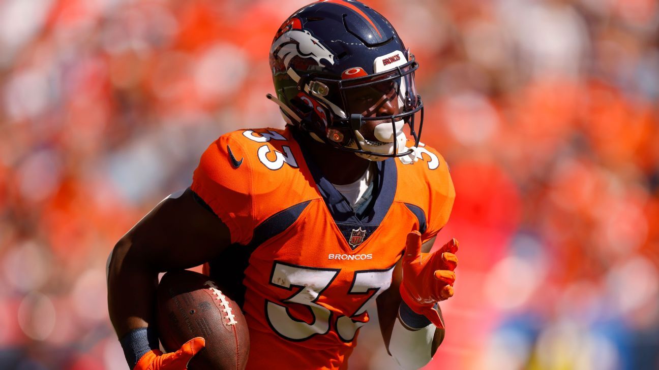 Denver Broncos darán minutos de pretemporada a Javonte Williams - ESPN