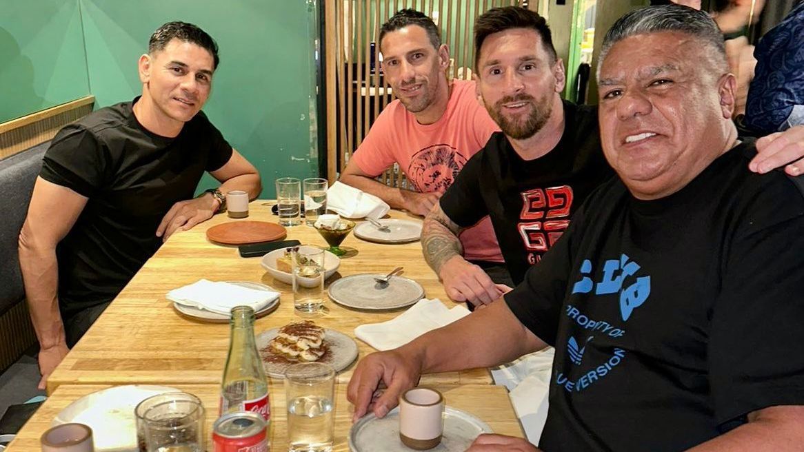 Messi y Chiqui Tapia cenaron juntos en Miami por una celebración ...