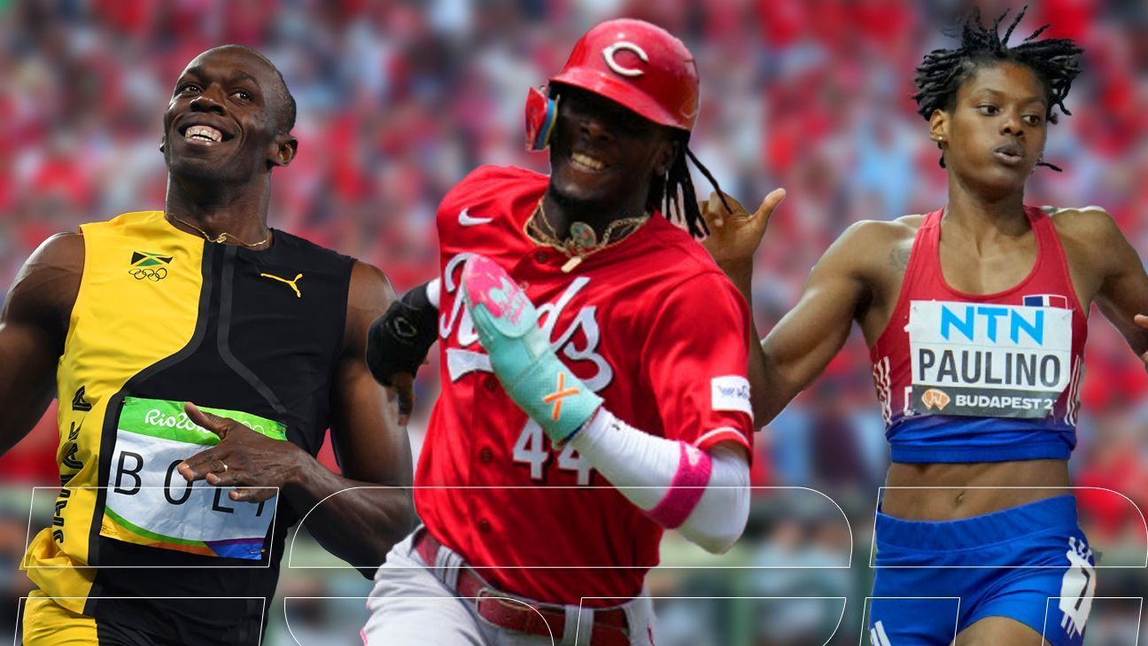 ¿Qué tan rápido es Elly de la Cruz comparado con grandes corredores mundiales? - ESPN