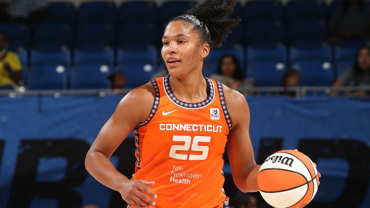 Sun's Alyssa Thomas breaks WNBA single-season assists record - ESPN