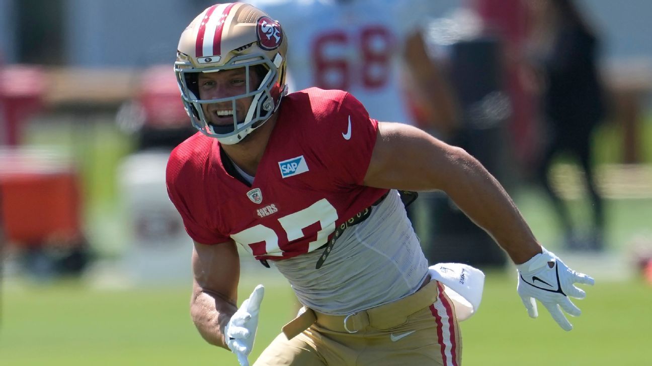 Nick Bosa jugará primer partido de temporada de 49ers - ESPN