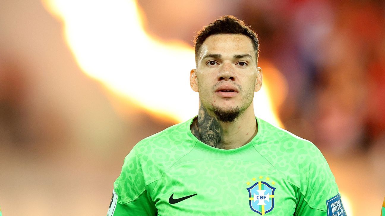 Ederson será cortado da seleção brasileira após lesão muscular em jogo ...