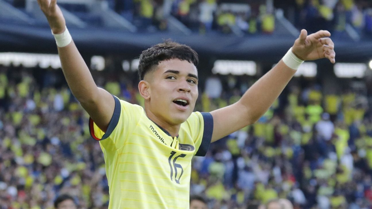 Orgullo de Ecuador: eligen a Kendry Páez como el mejor Sub 18 por su ...