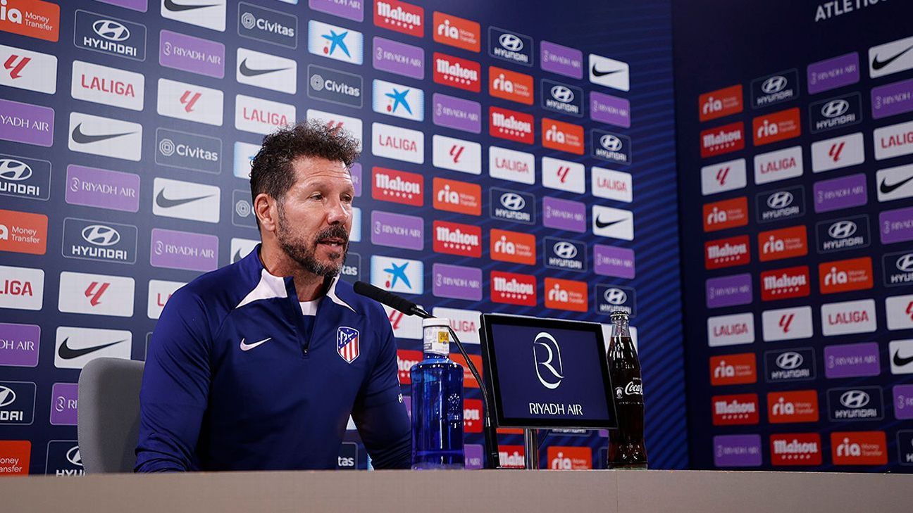 Diego Simeone: "El mejor es Messi, salió campeón del mundo, qué más ...