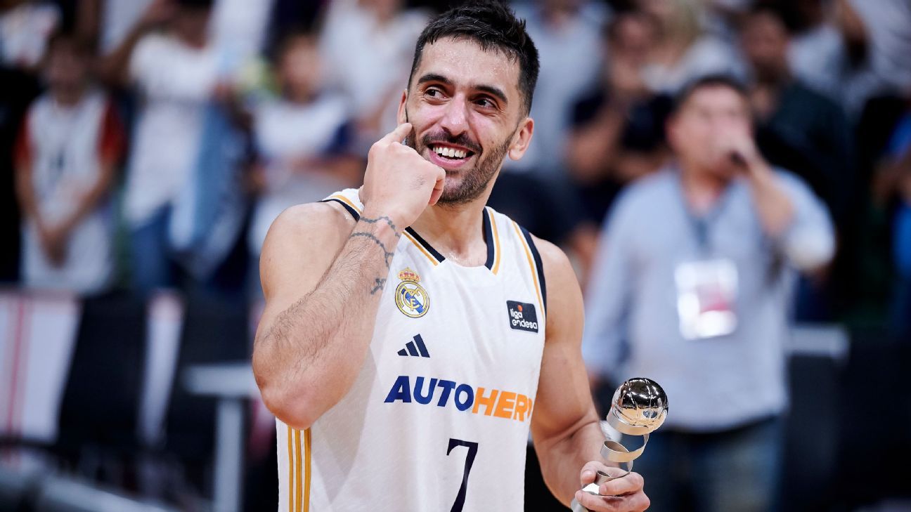 Facundo Campazzo, mejor jugador de la Euroliga en noviembre - ESPN