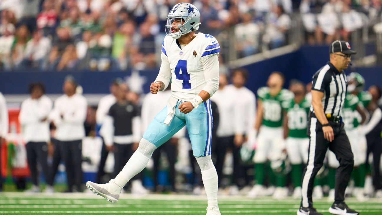 Fantasy playbook: NFL Week 3 score projections, over/unders and more - ESPN