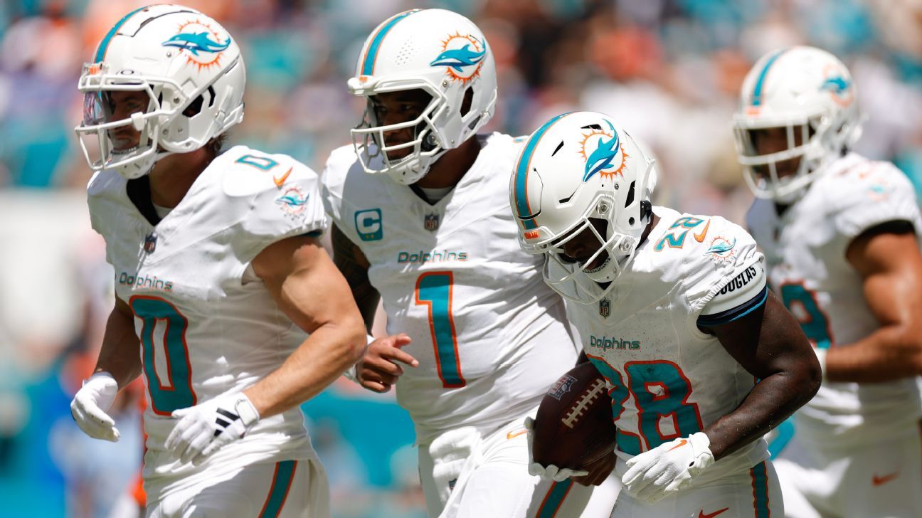 Dolphins tienen en la mira cosas más importantes que los récords - ESPN