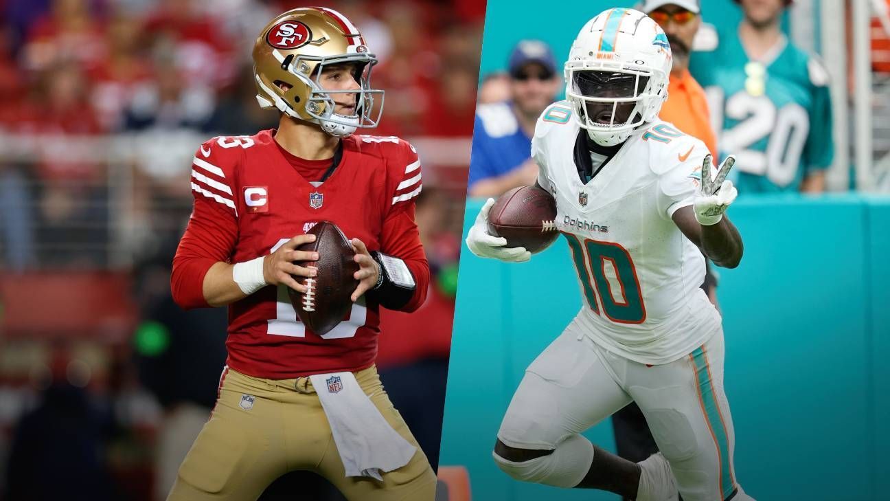49ers y Dolphins, ofensivas que están rompiendo récords en la NFL - ESPN
