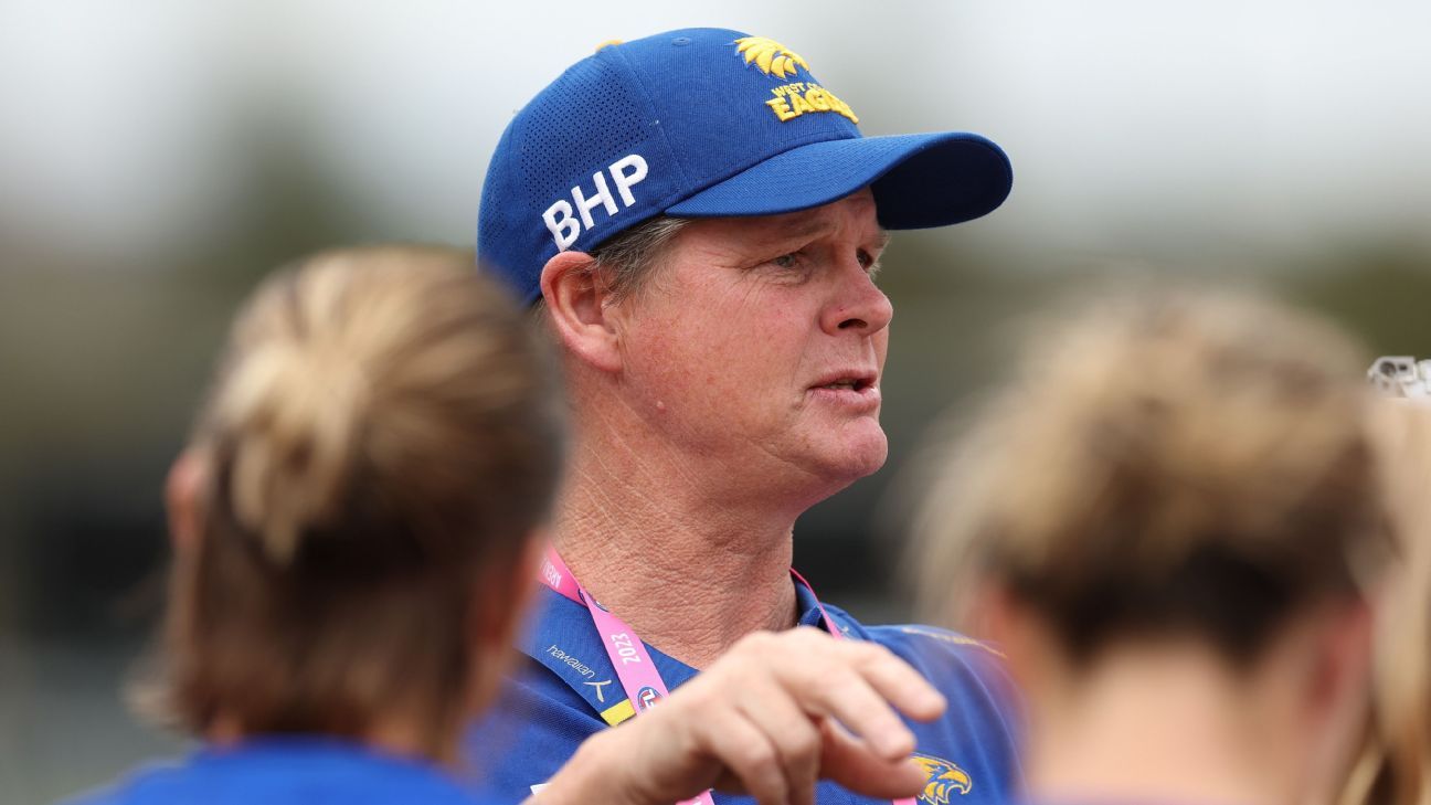 West Coast Eagles coach Michael Prior backtracks on AFLW fixture ...
