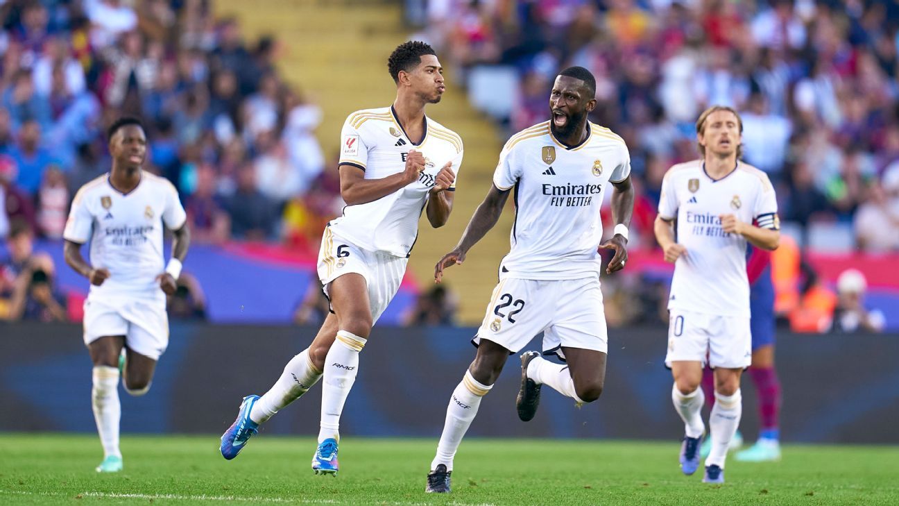 Bellingham saves poor Real Madrid in El Clasico vs. Barca - ESPN