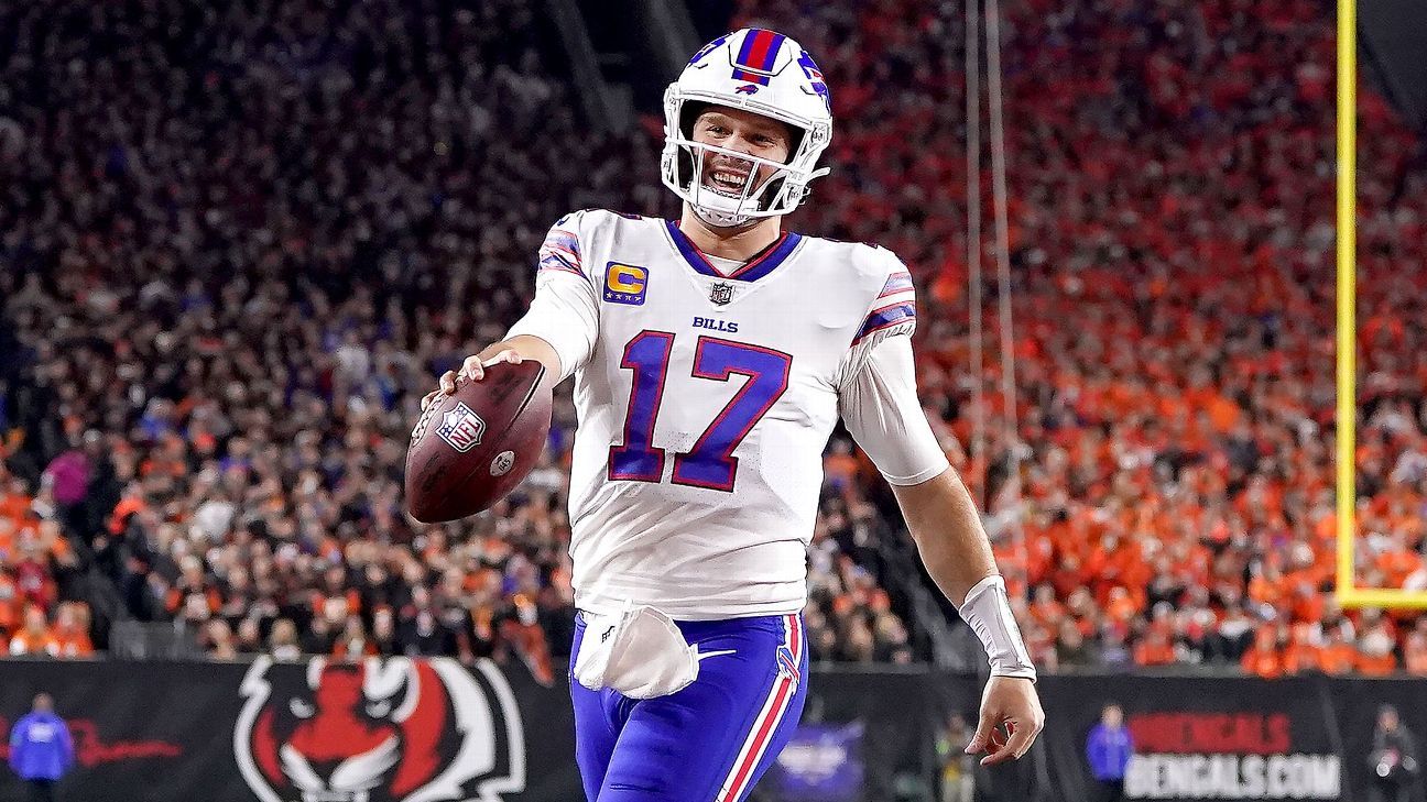Josh Allen runs it in as Bills score on first drive - ESPN