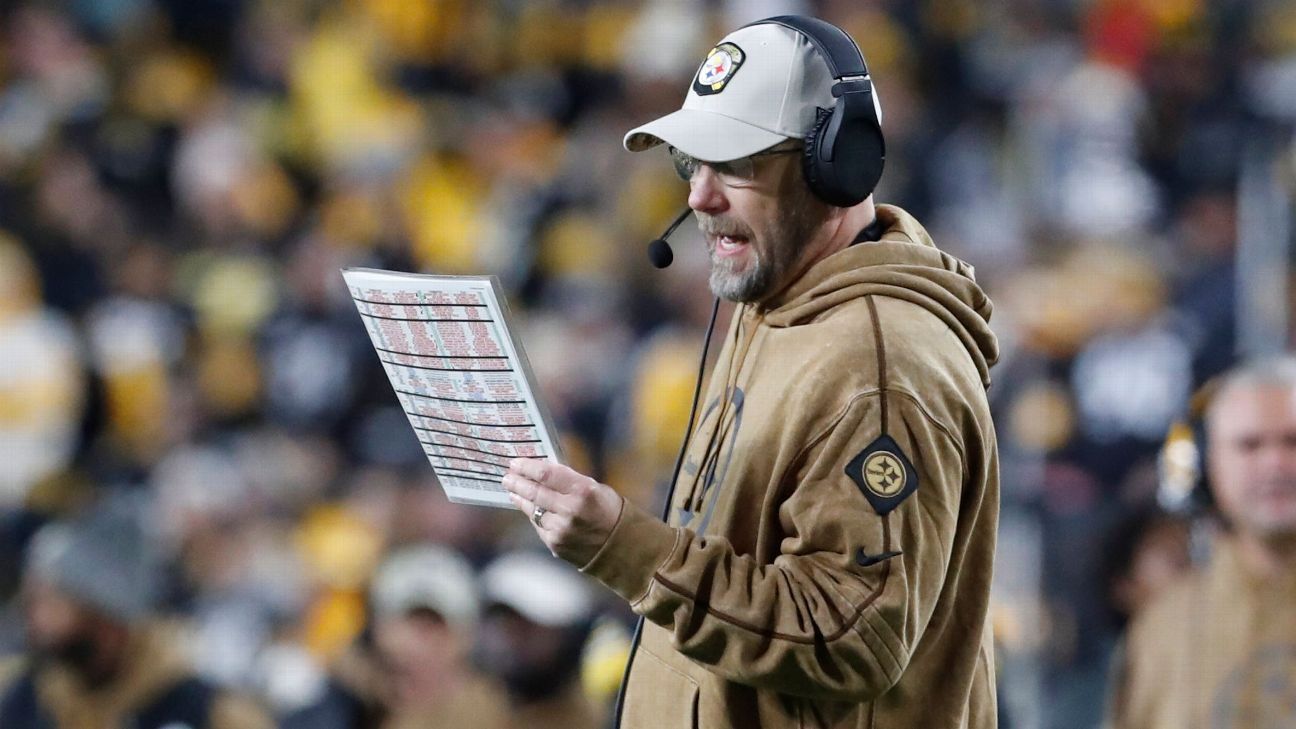 Why Steelers OC Matt Canada calling plays from sideline might matter - ESPN