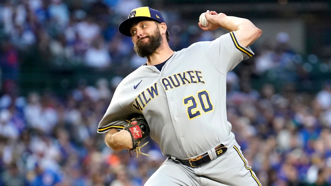 Wade Miley vuelve con Milwaukee Brewers por una temporada - ESPN
