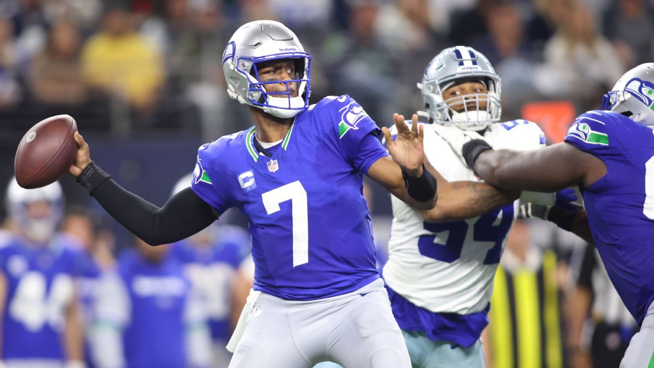 Seahawks QB Geno Smith finding success with more rhythm - ESPN