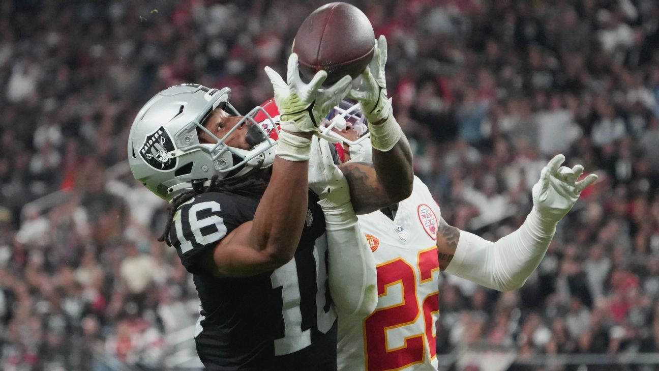 Jakobi Meyers' consistency makes him 'sneaky' option for Raiders - ESPN