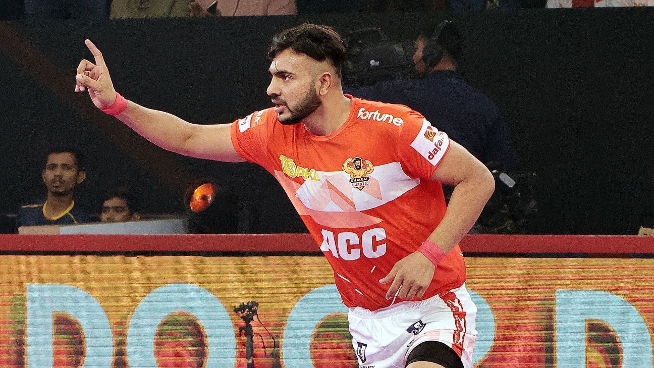 Pardeep Narwal's 1600, Pawan Sehrawat's 1000 and Telugu Titans' 0: Stats from first 2 weeks of ...