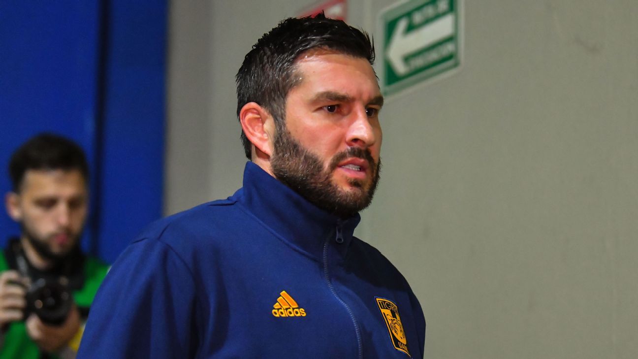 Gignac, titular con Tigres en la final de ida ante América - ESPN