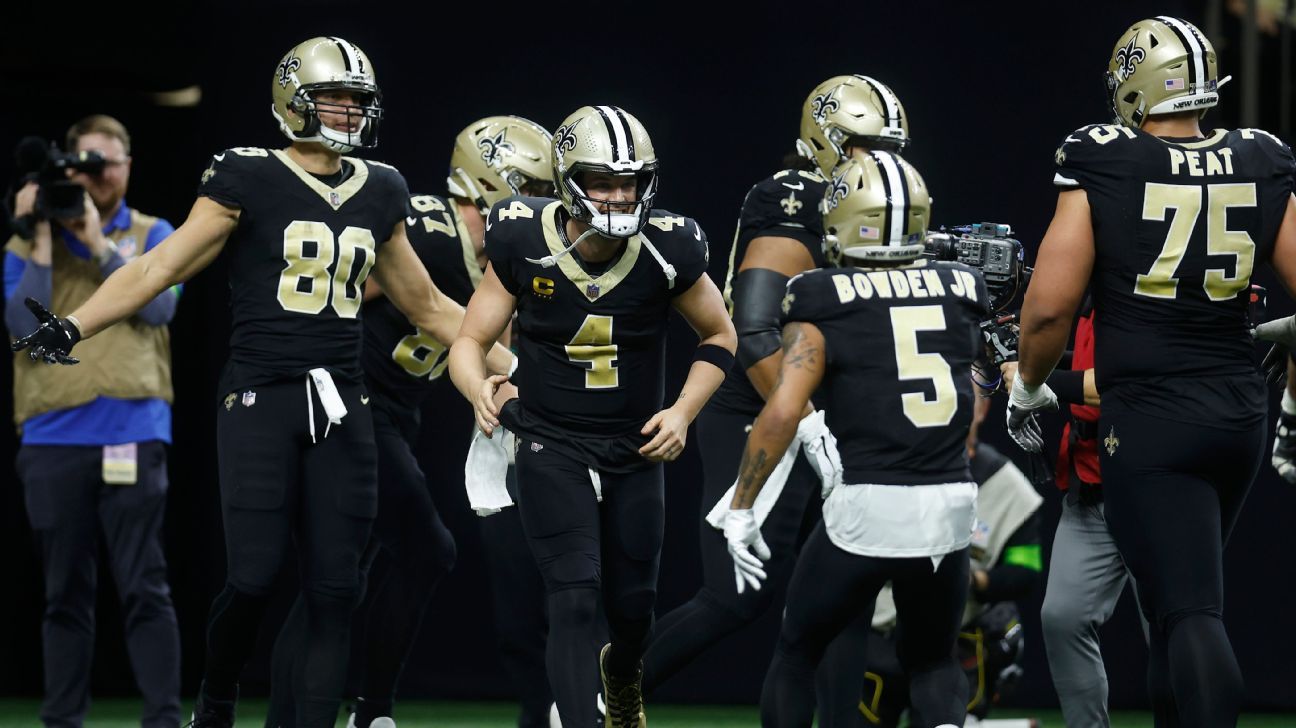 Saints clicking at right time amid playoff, division races - ESPN